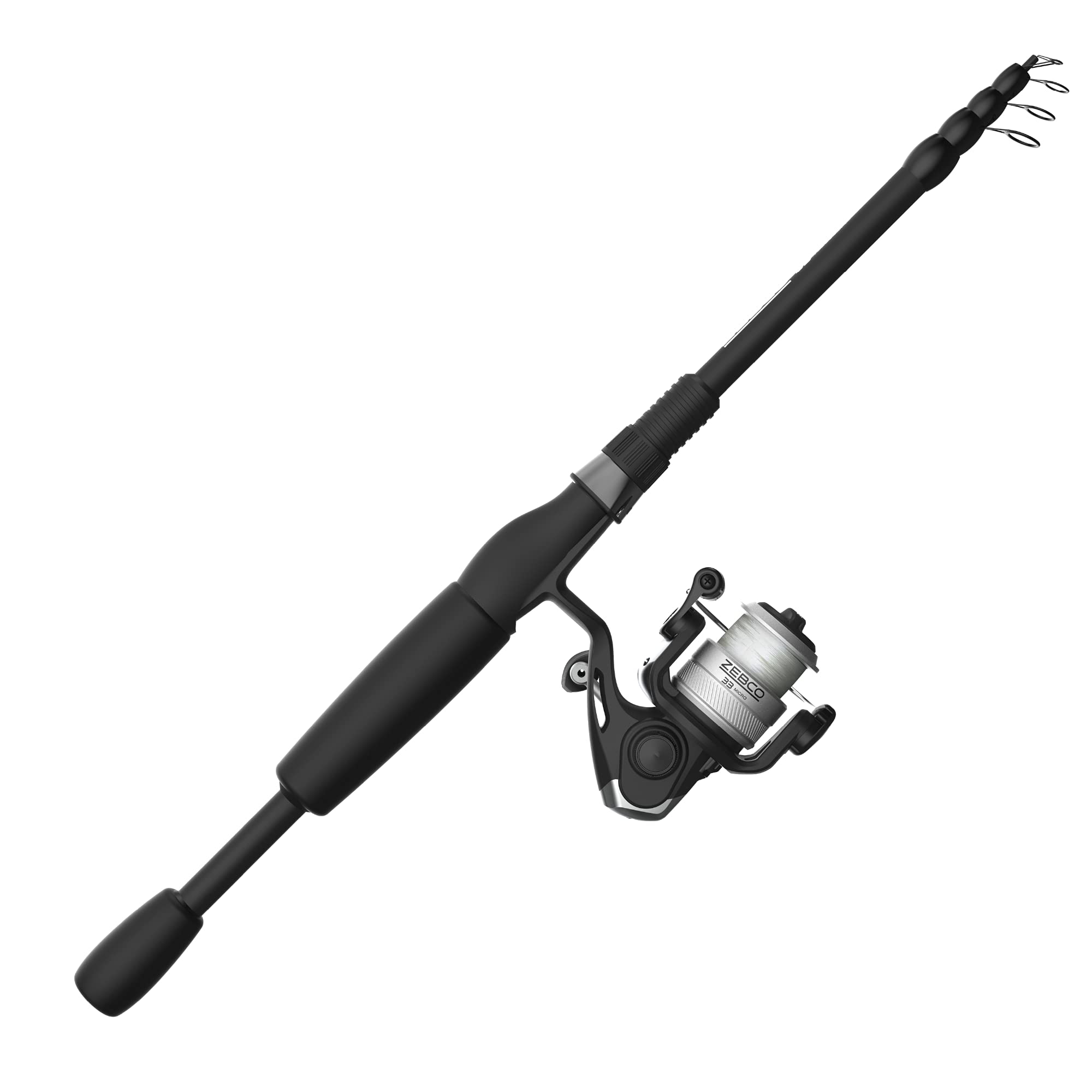 Zebco 33 Spinning Reel and Telescopic Fishing Rod Combo – LENONLURES.COM