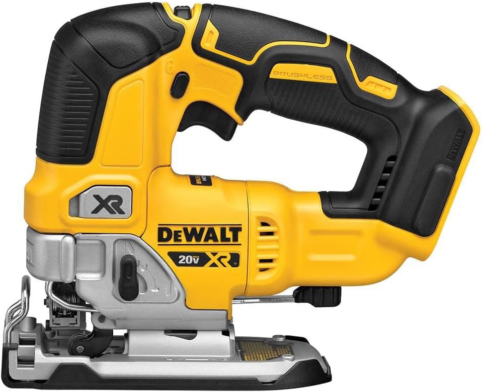 DEWALT 20V MAX XR Jig Saw, 3,200 Blade Speed, Cordless, Brushless Moto ...