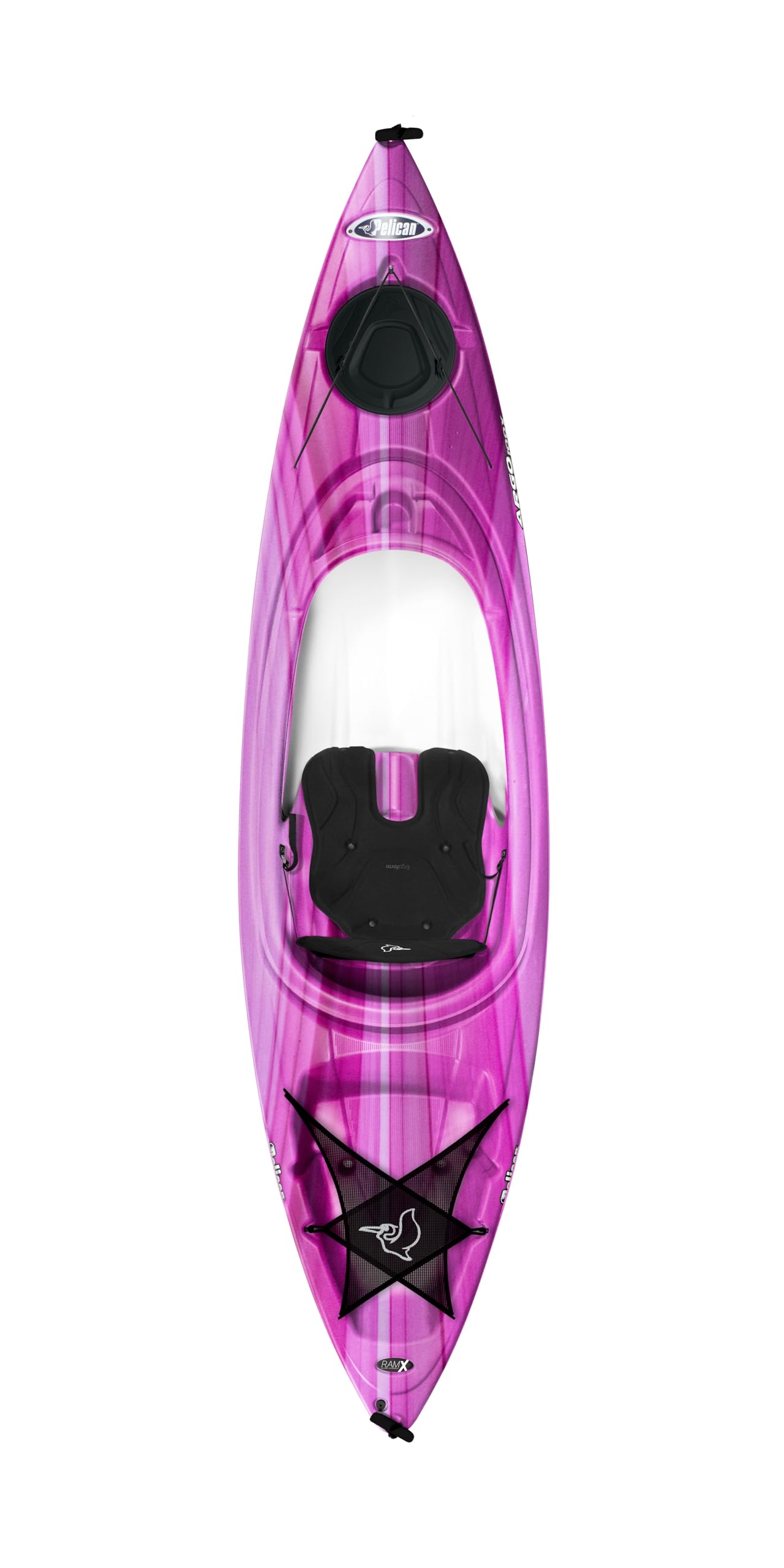 Pelican Argo 100X - Recreational Sit in Kayak - Fade Magenta White - L ...
