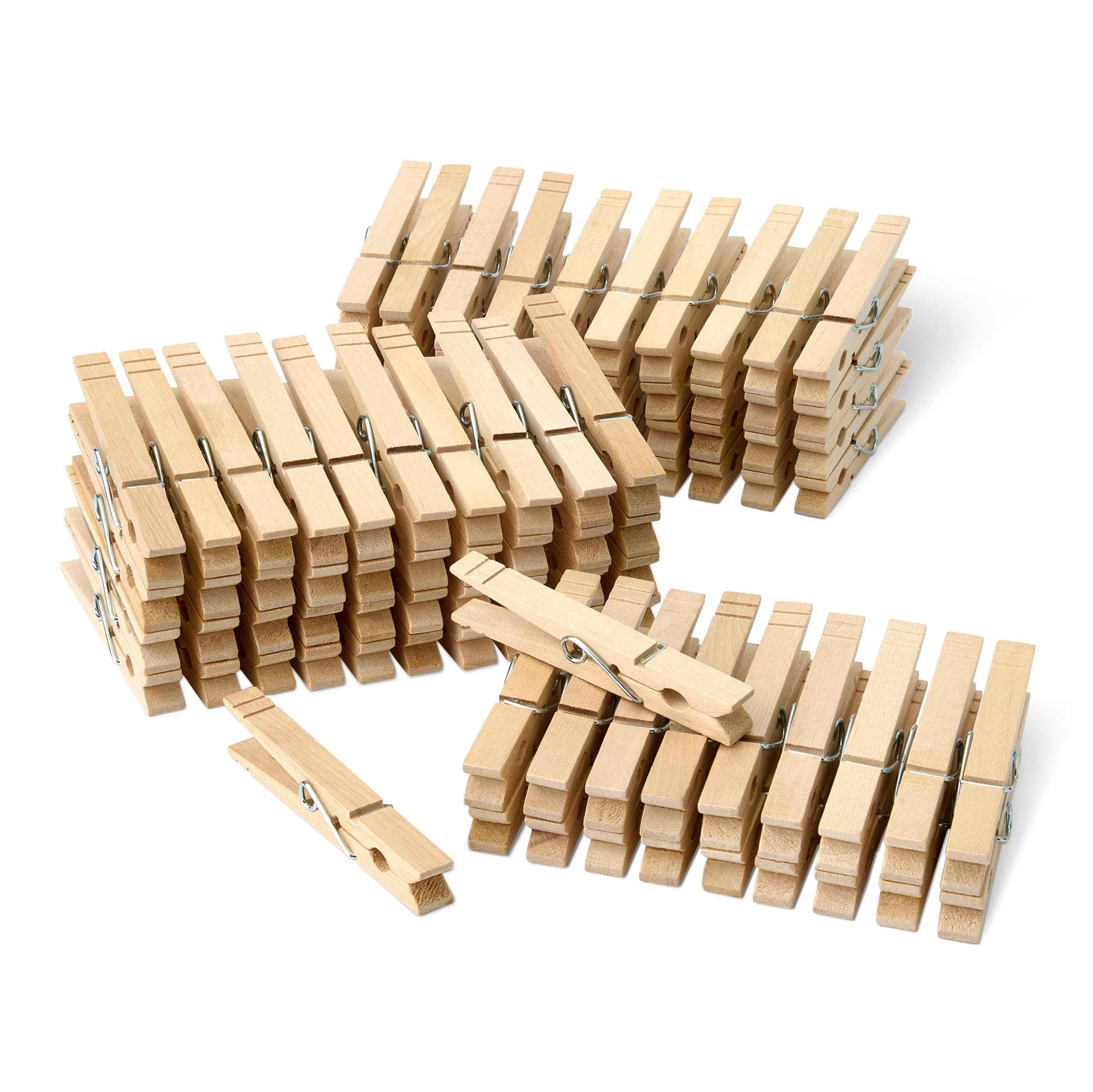 Amazon Basics Wood Clothespins with Spring, Pack of 100 – LENONLURES.COM