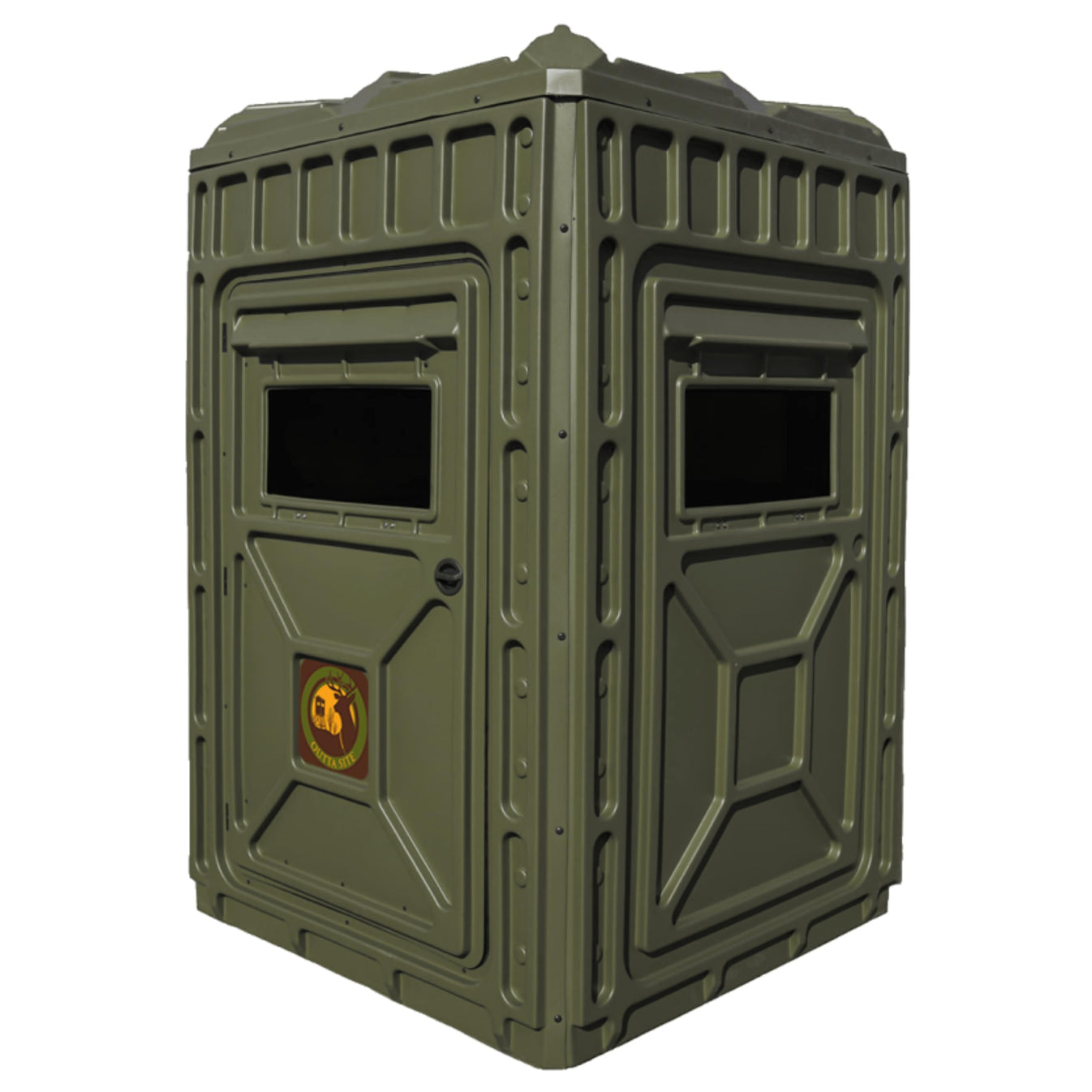 Outta Site Hunting Blind – 4 & 5 Sided High Density Plastic Hunting Bl ...