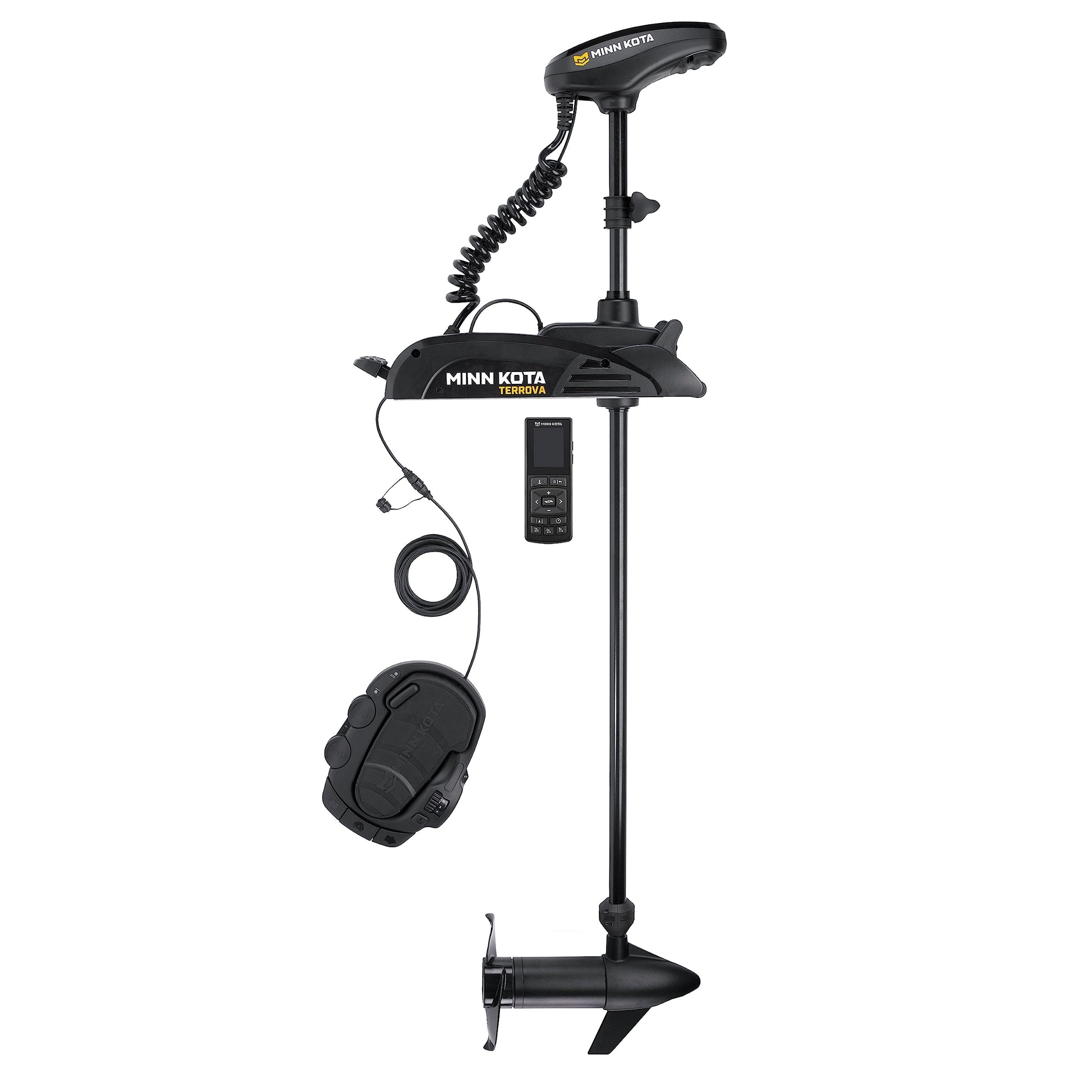 Minn Kota Terrova Bow-Mount Electric Trolling Motor with GPS, Spot-Loc ...