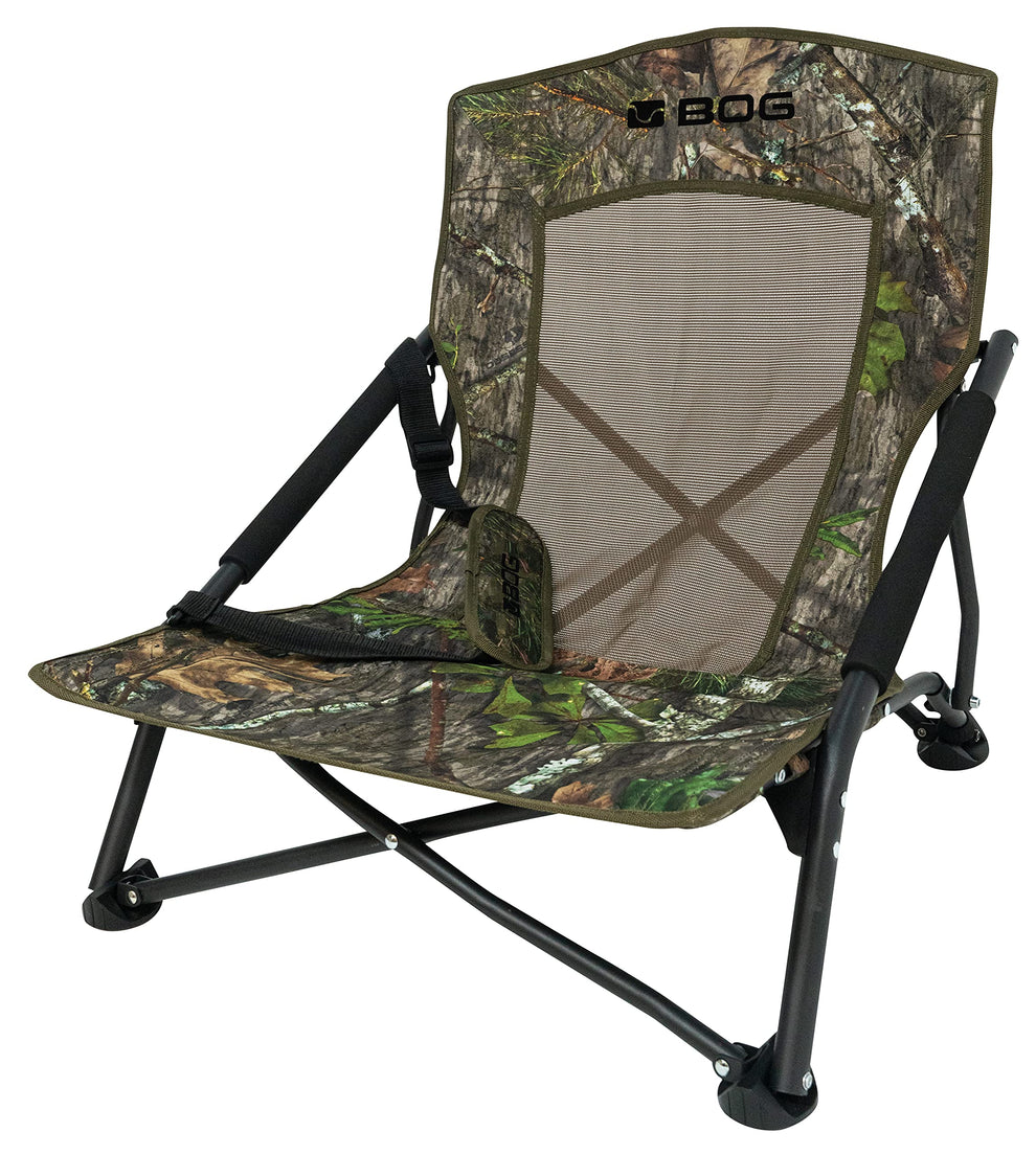 BOG Low Profile Turkey Ground Blind Chair with Rugged Construction, Al ...
