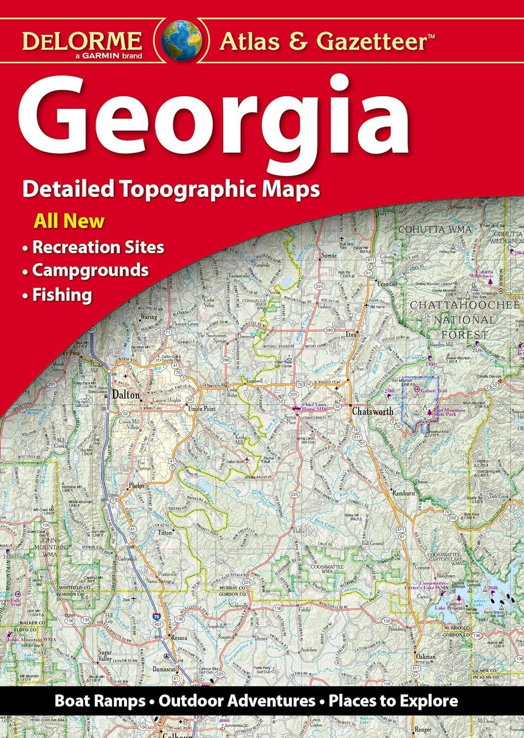 Delorme Atlas & Gazetteer: Georgia – LENONLURES.COM