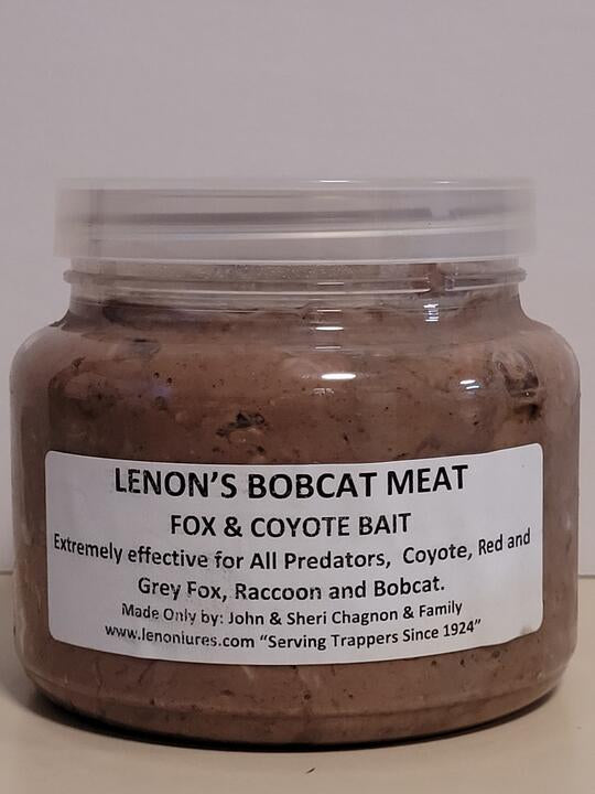 Lenon's Bobcat Meat - Fox and Coyote Bait 8 oz to Gallon Jar Size ...