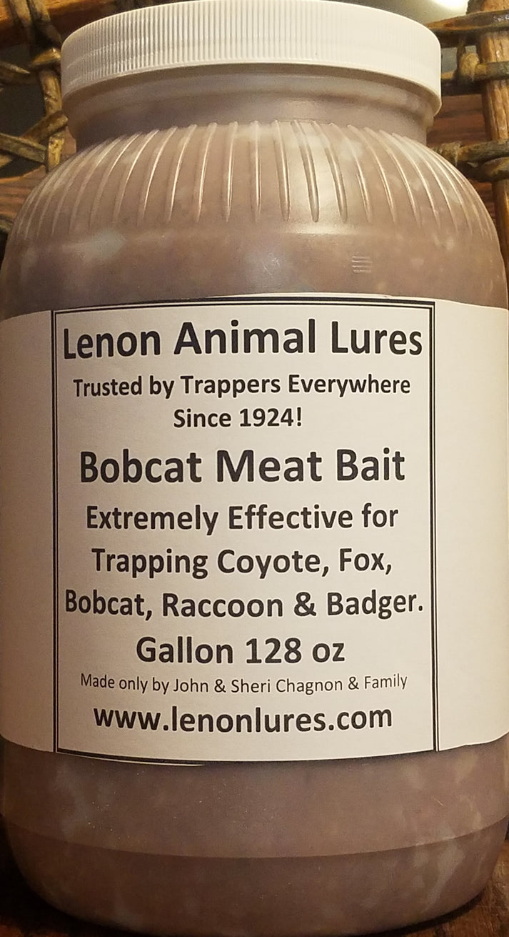 Lenon's Bobcat Meat - Fox and Coyote Bait 8 oz to Gallon Jar Size ...
